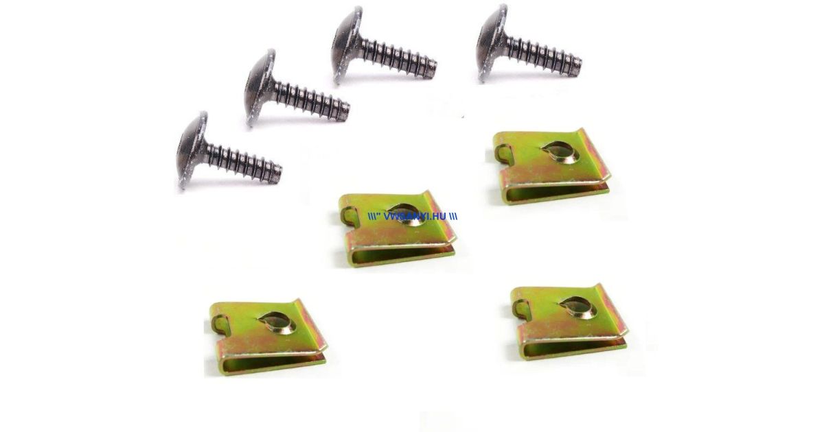 VW Golf 4 alsó motorvédő csavar készlet , N10327101 , N90775001 , VW ...