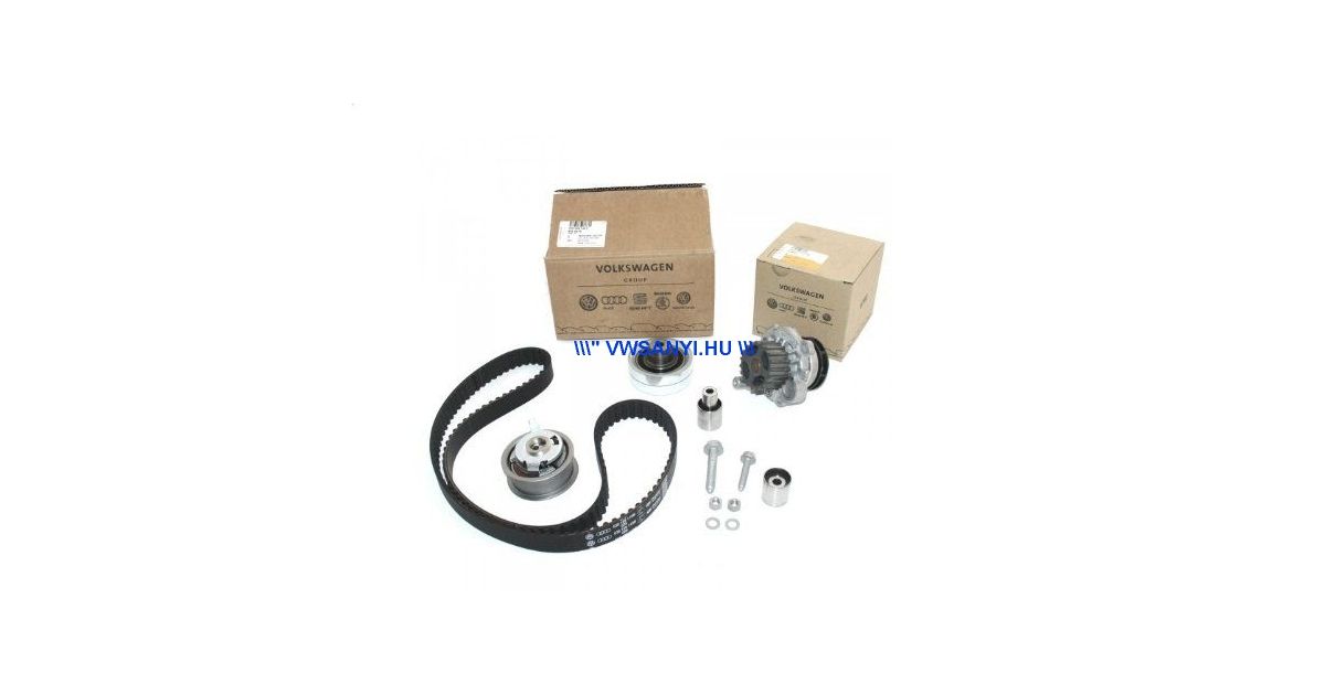 Vezérlés szett kompletten vizpumpával 19 TDI VW GOLF 4 , 038198119E ...