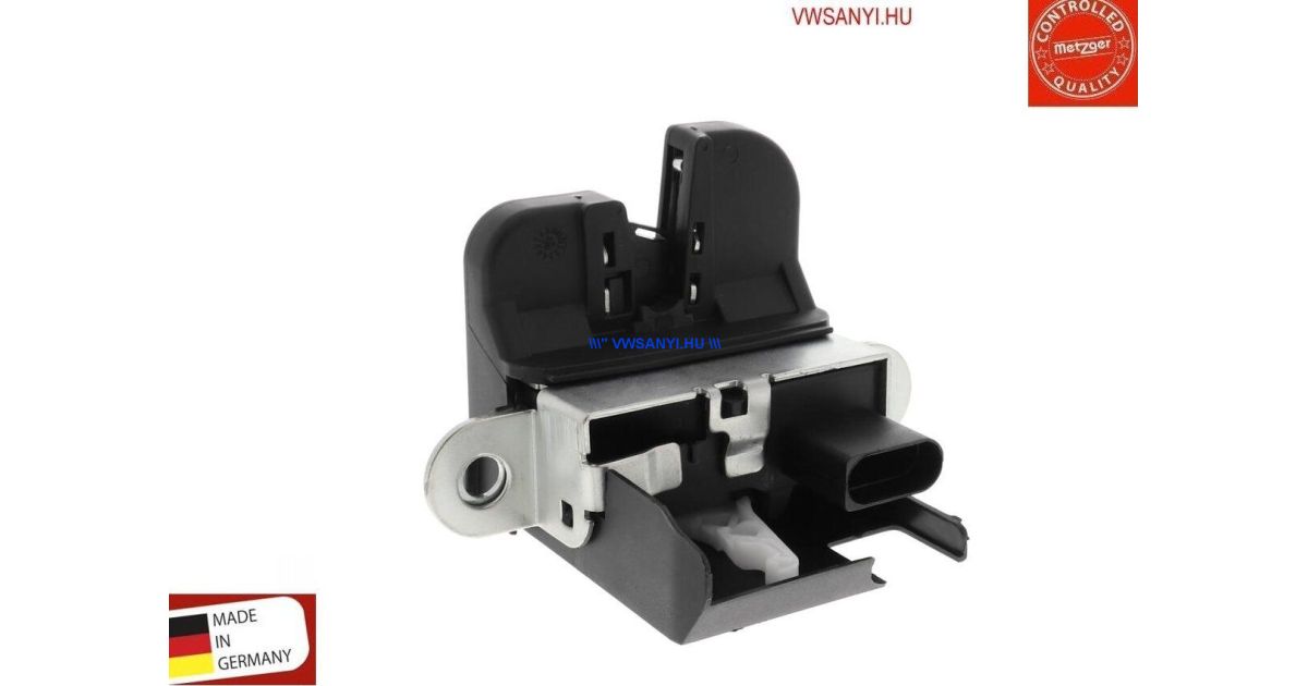 1T0 827505 H , VW Touran 2004 hátsó csomagtérajtó zárszerkezet ...