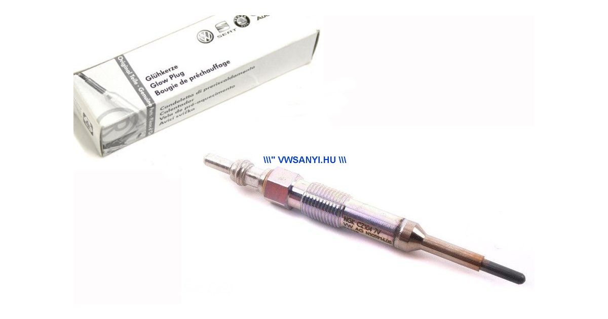 N10591604 , N10591608 , VW Touareg 25 tdi gyári izzitógyertya , VW ...