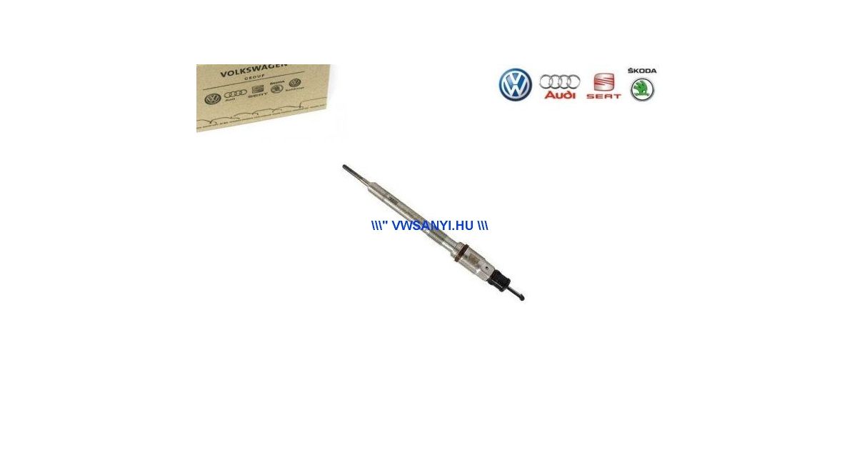 Nyomásérzékelős izzitógyertya VW CRTDI , 03L905061K , 03L905061D ...