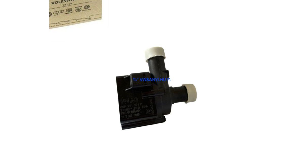 Kiegészítő vízpumpa gyári Original AUDI A4 2016 30 TDI , 06H121601P ...